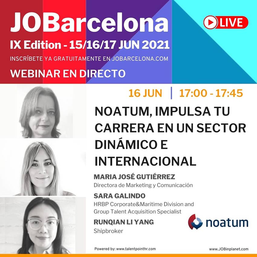 Noatum joins the the 9th edition of JOBarcelona | Noatum